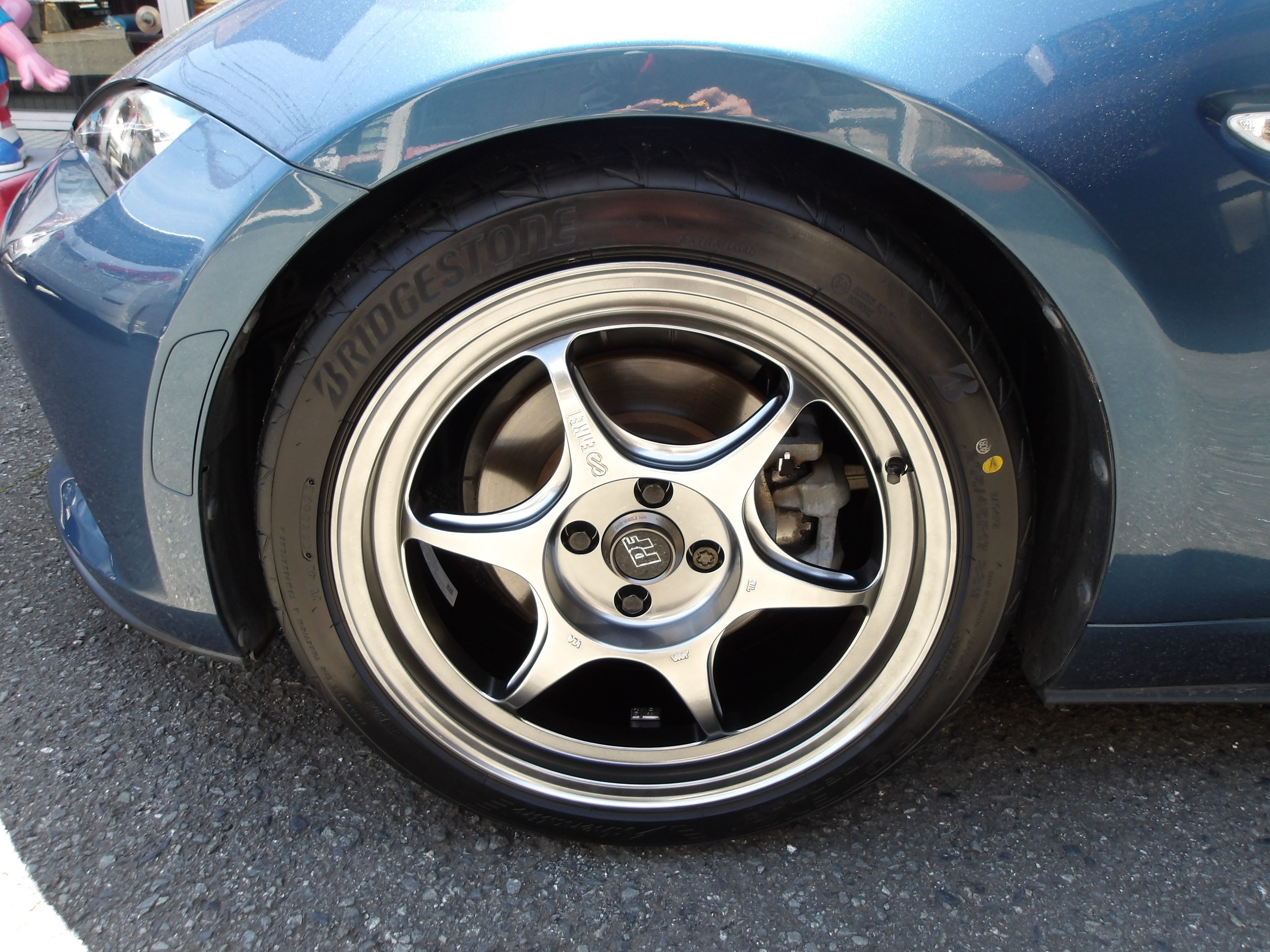 ロードスターRF（NDERC）エンケイ製アルミホイール「PF06」＆ブリヂストンタイヤ「ポテンザ アドレナリン RE004」装着。 | マツダ ロードスターRF タイヤ タイヤ > タイヤ ...