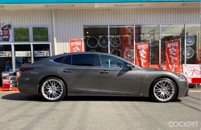 【LEXUS LS500 × Rolfhartge X10 RSF 21inch】アルミホイール交換(*^-^*) | レクサス LS ...
