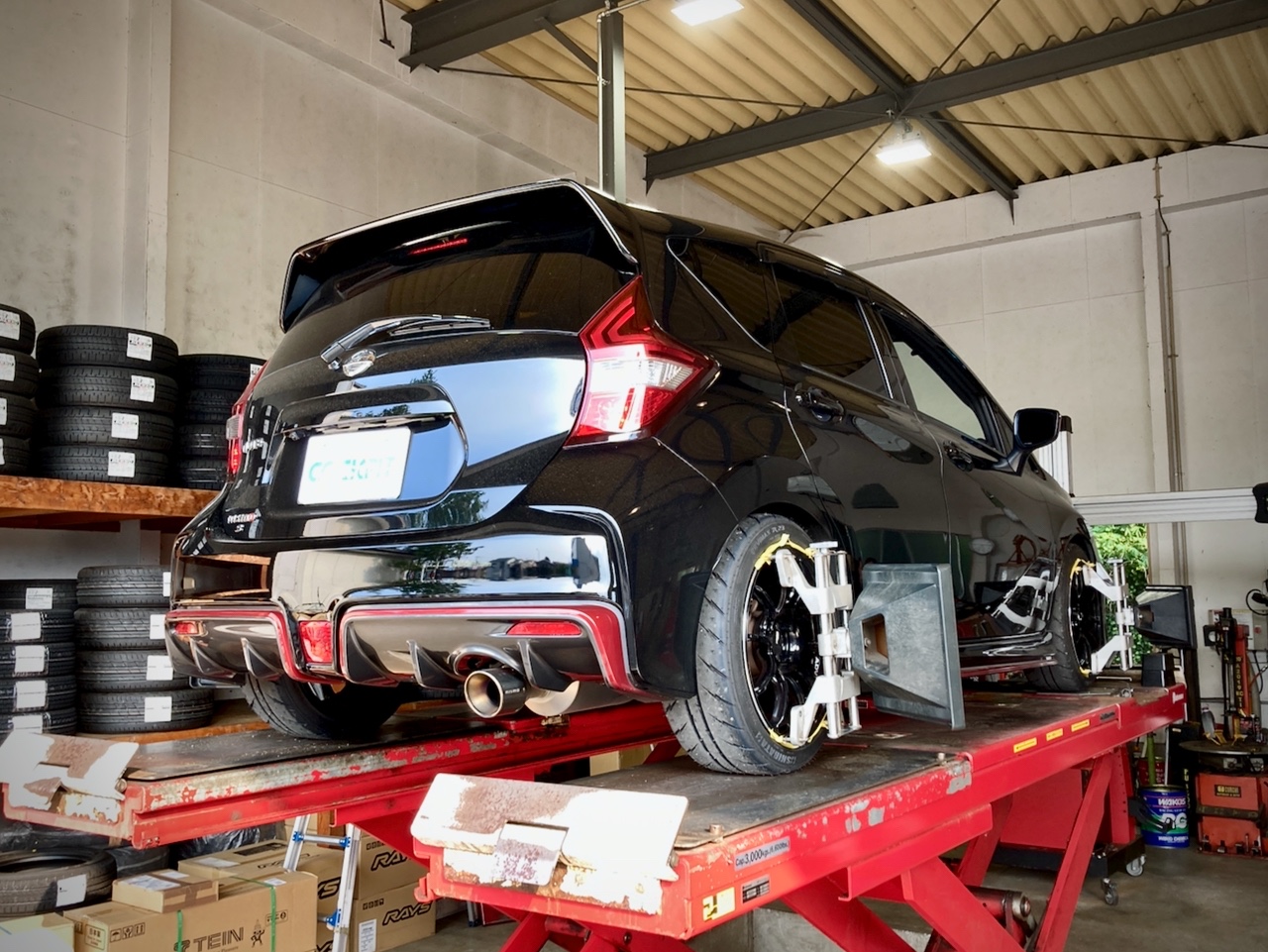 E12改 NISSAN NOTE NISMO S TEIN FLEX Z with EDFC5 | 日産 ノートNISMO S 足まわり（サスペンション・ブレーキ） 足まわり（サスペンション ...