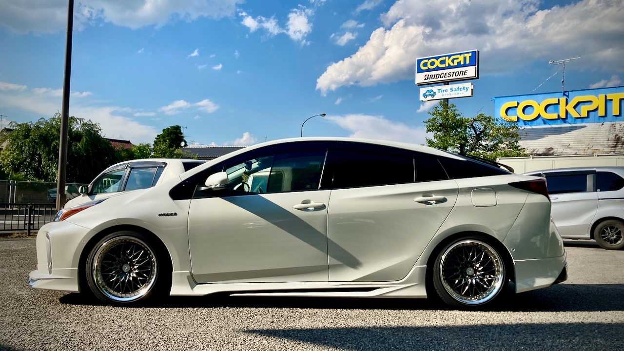 ZVW55 TOYOTA PRIUS WORK VS XV Thunder Bolt Ti FORGED NANO TITANIUM BE ...