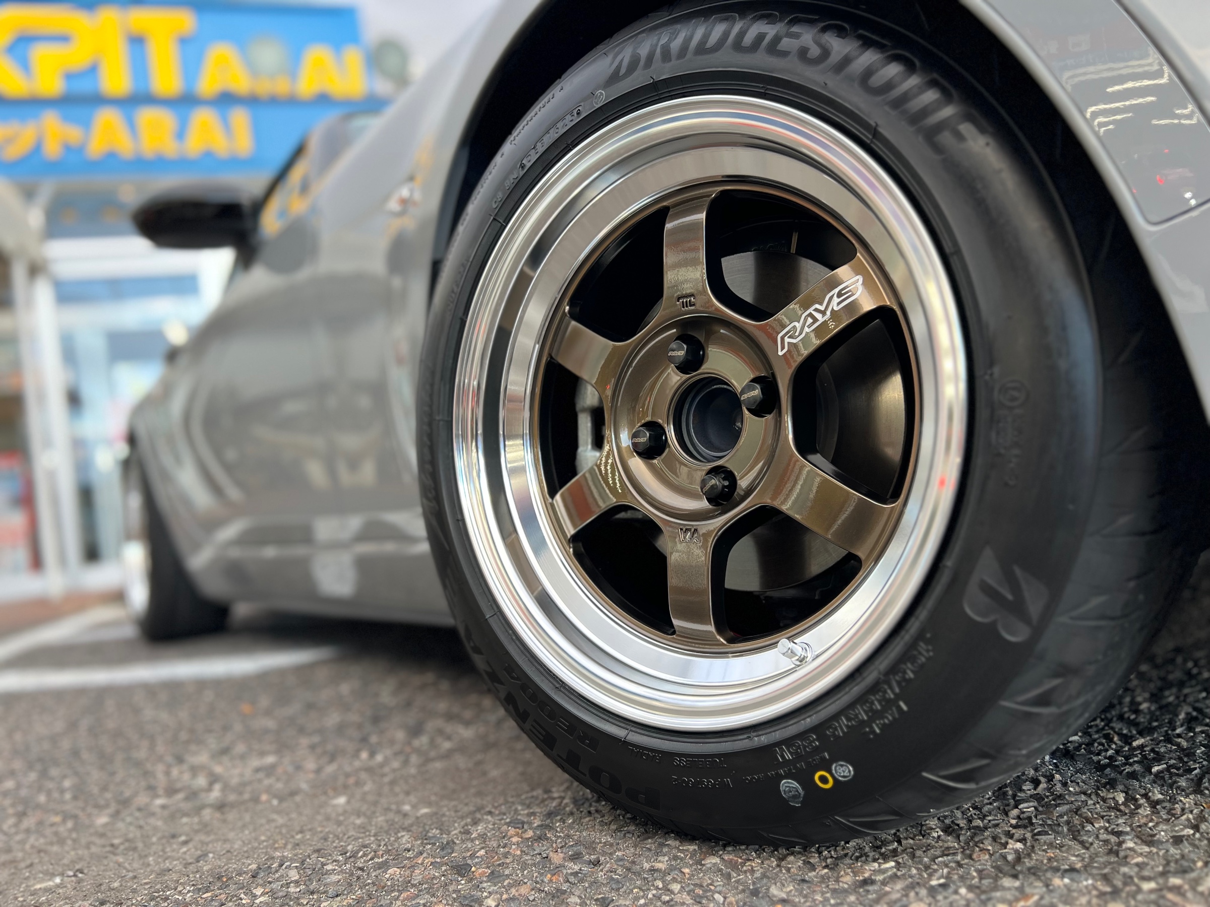 ロードスター カスタマイズ事例 : MAZDA ND ROADSTER ND5RC × RAYS VOLK RACING ボルクレーシング TE37V spec-SR × POTENZA ...