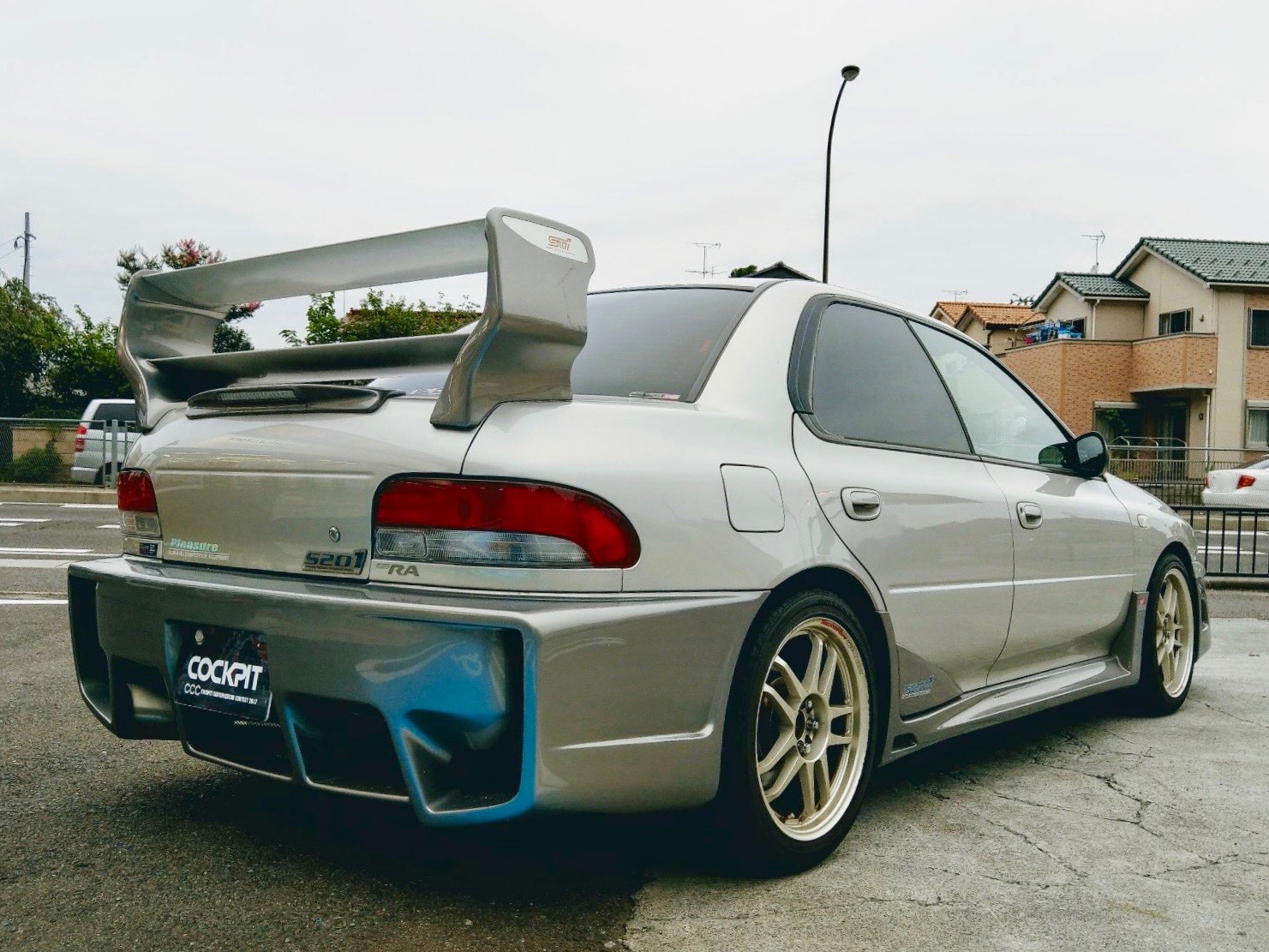 IMPREZA S201 | オーナーズカーインデックス | カスタマイズカー紹介 | コクピット 福島 | お客さまの車高調、ドレスアップ ...