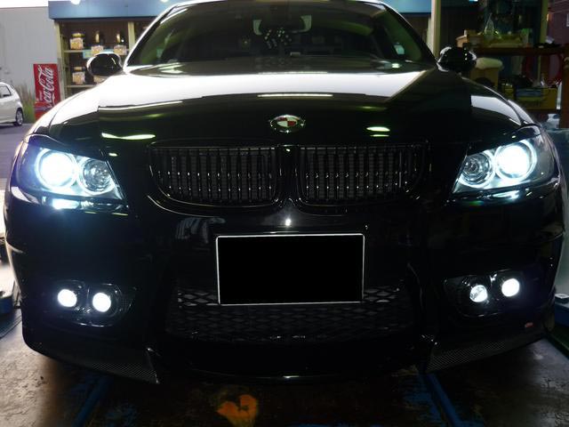 BMW 3シリーズ (E90) HID取り付け | スタッフ日記 | スタイルコクピット ズーム | 車のカスタマイズにかかわるスタッフより