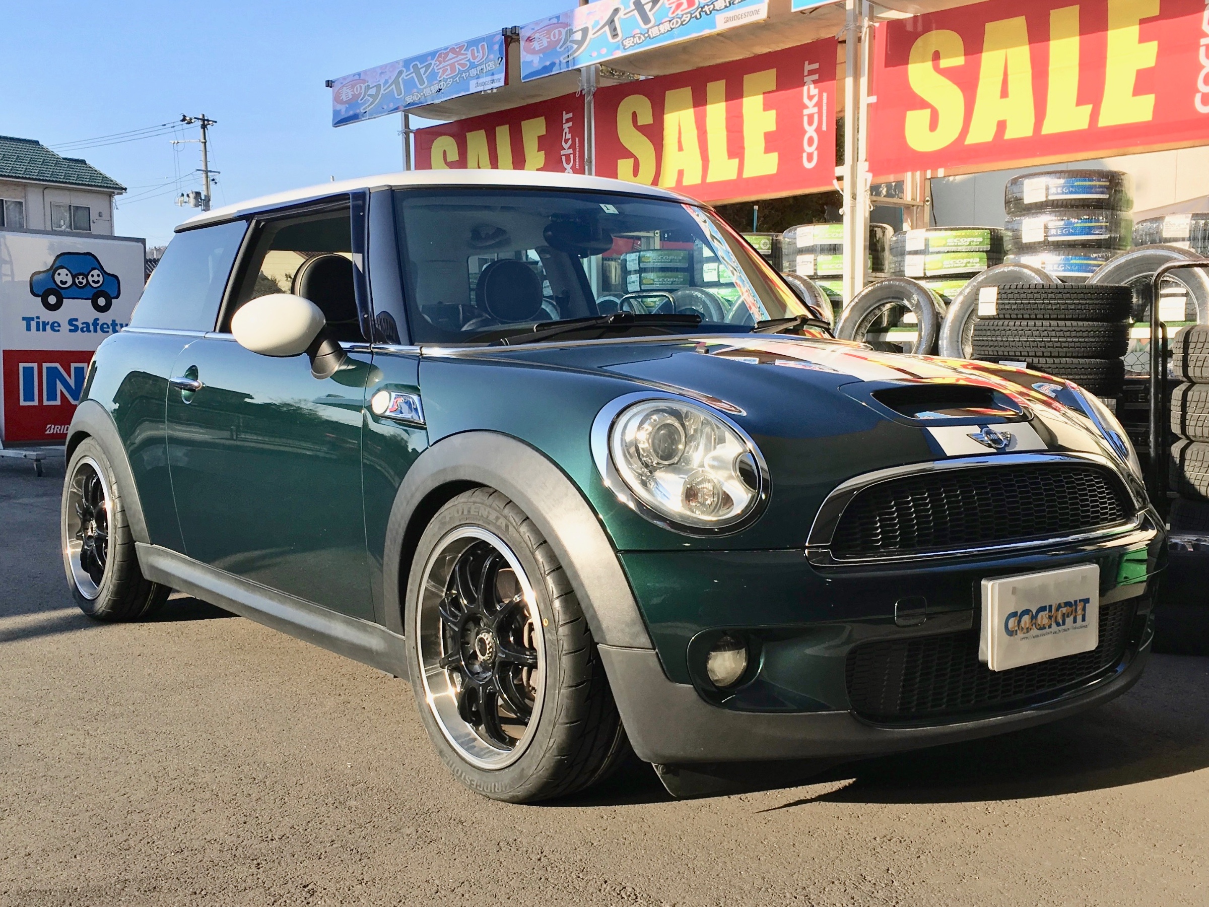 R56・BMW・MINI・COOPER SにPOTENZA Adrenalin RE003！ | BMW MINI タイヤ アライメント調整 ...