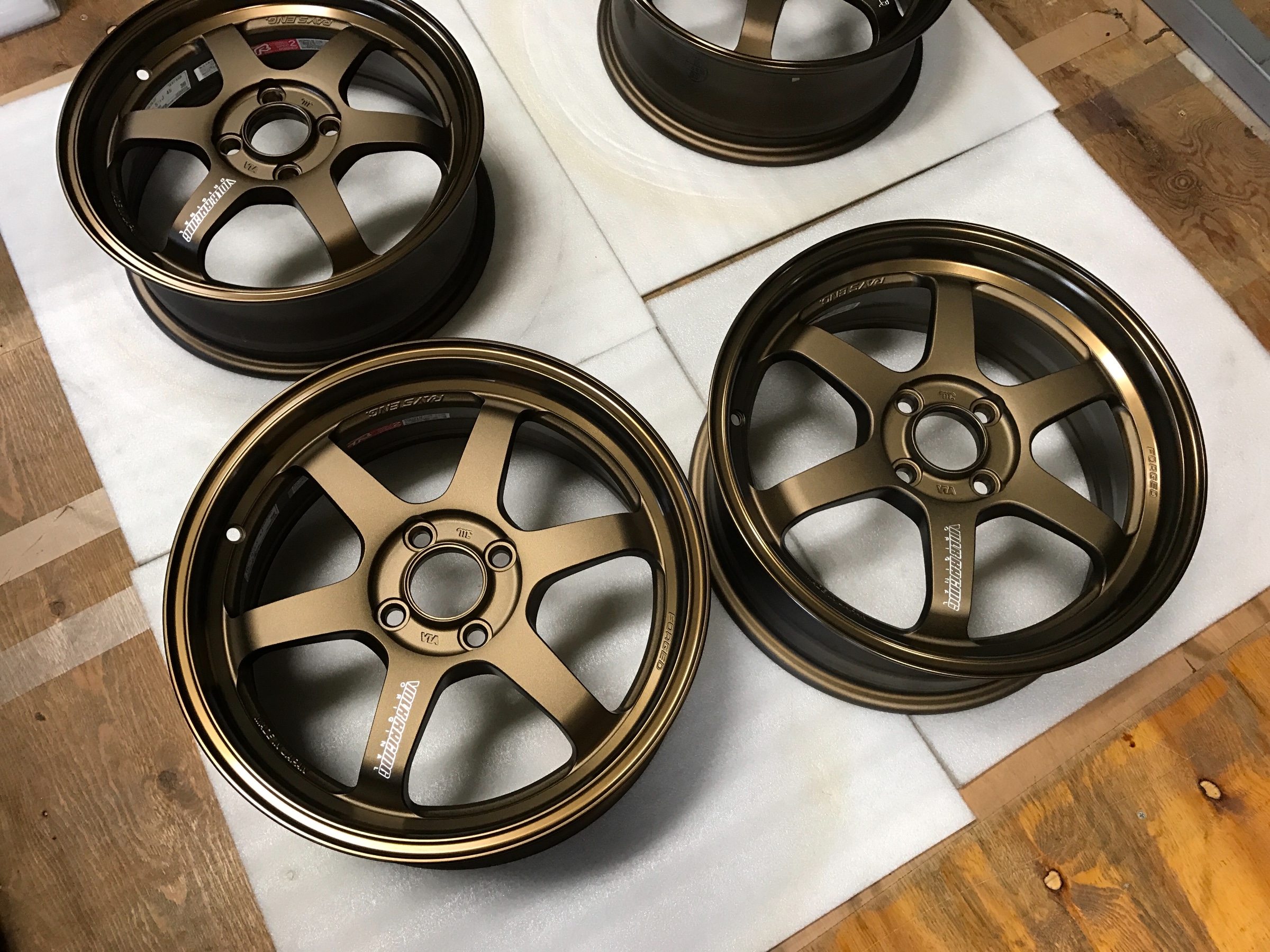 S660 & レイズ ボルクレーシングTE37KCR | オーナーズカーインデックス | カスタマイズカー紹介 | コクピット 荒井 | お客さまの車高調、ドレスアップ、カスタマイズなど加工 ...