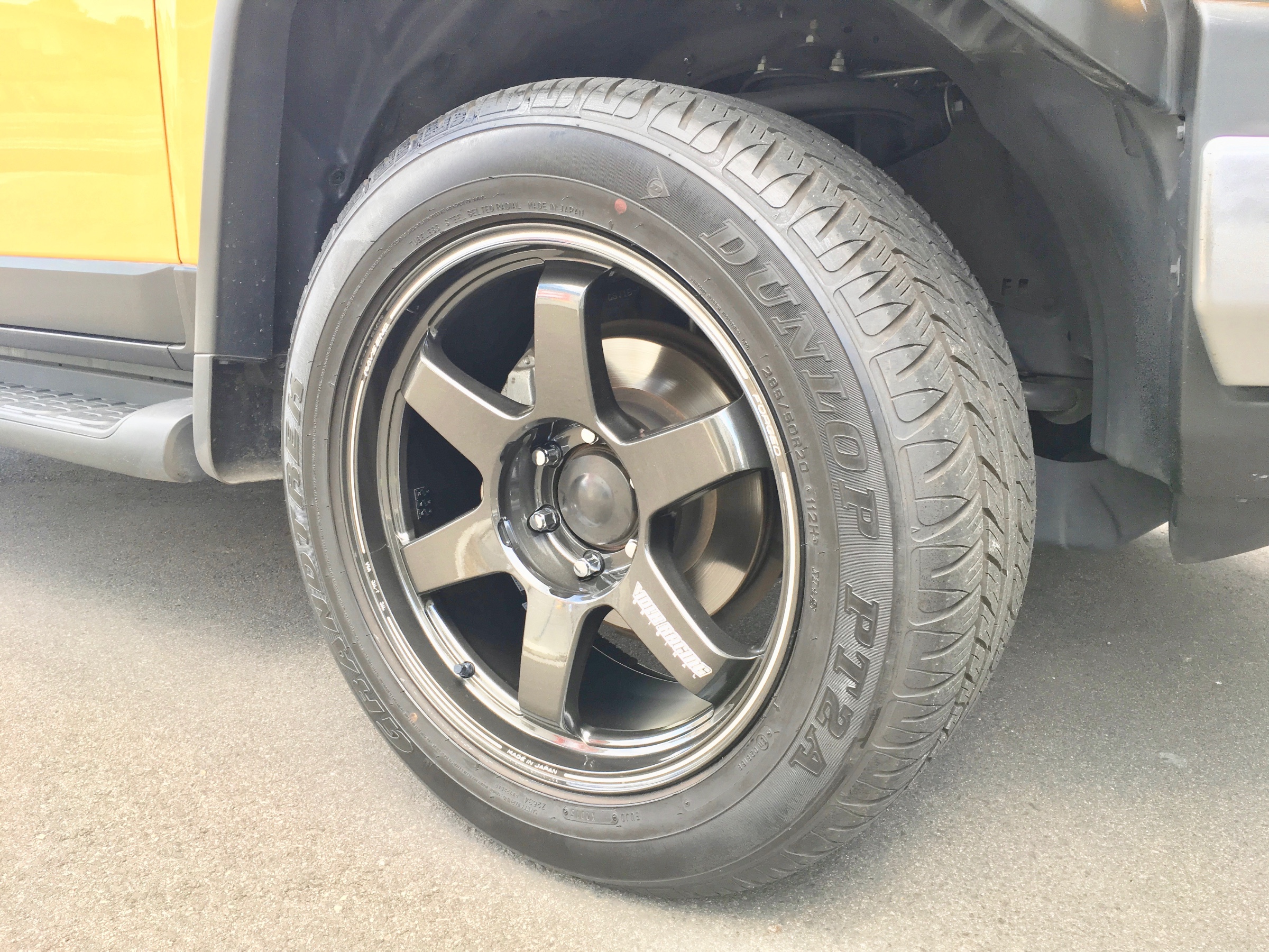 クロカンもオシャレは足元から♪GSJ15W・トヨタ・FJクルーザーにVOLK RACING TE37 Ultra LARGE P.C.D ...