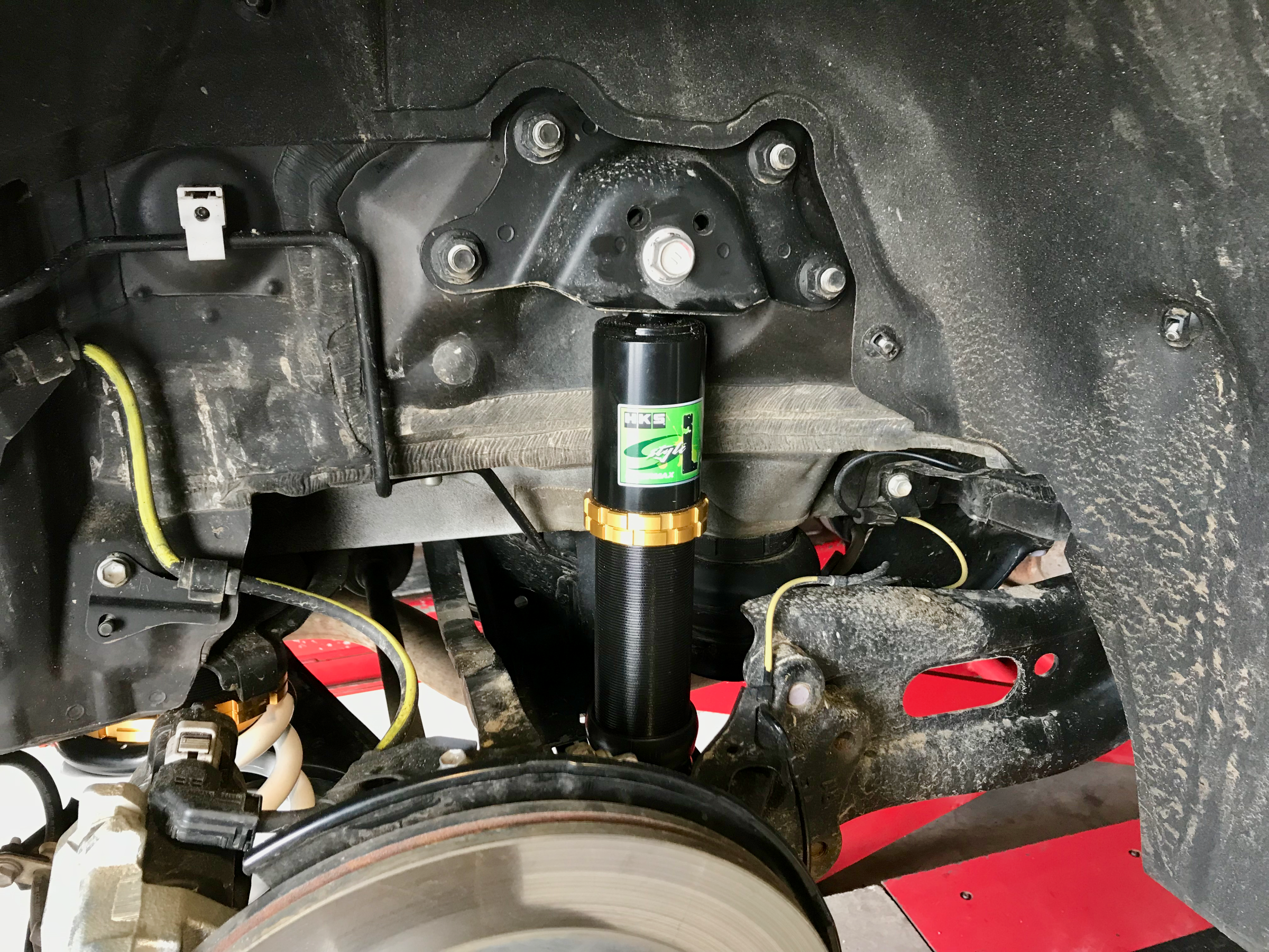 AGH35W TOYOTA ALPHARD 4WD HKS HIPERMAX S Style L | トヨタ アルファード 足まわり ...