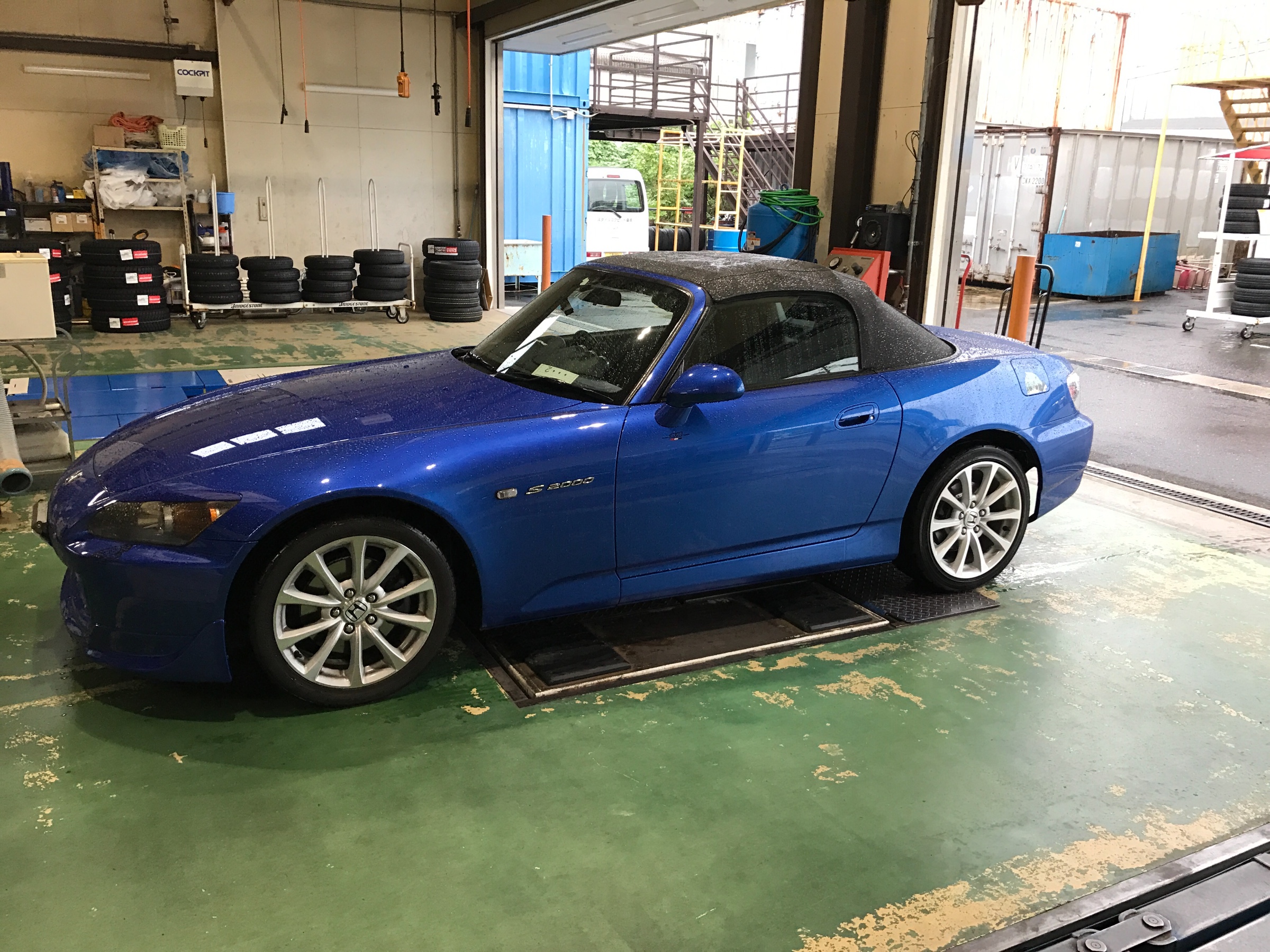 S2000にTEINのFLEX Z取り付け！ | よ～ひんのさぎょうにっき | スタイルコクピット 桑名 | お店の得意技紹介