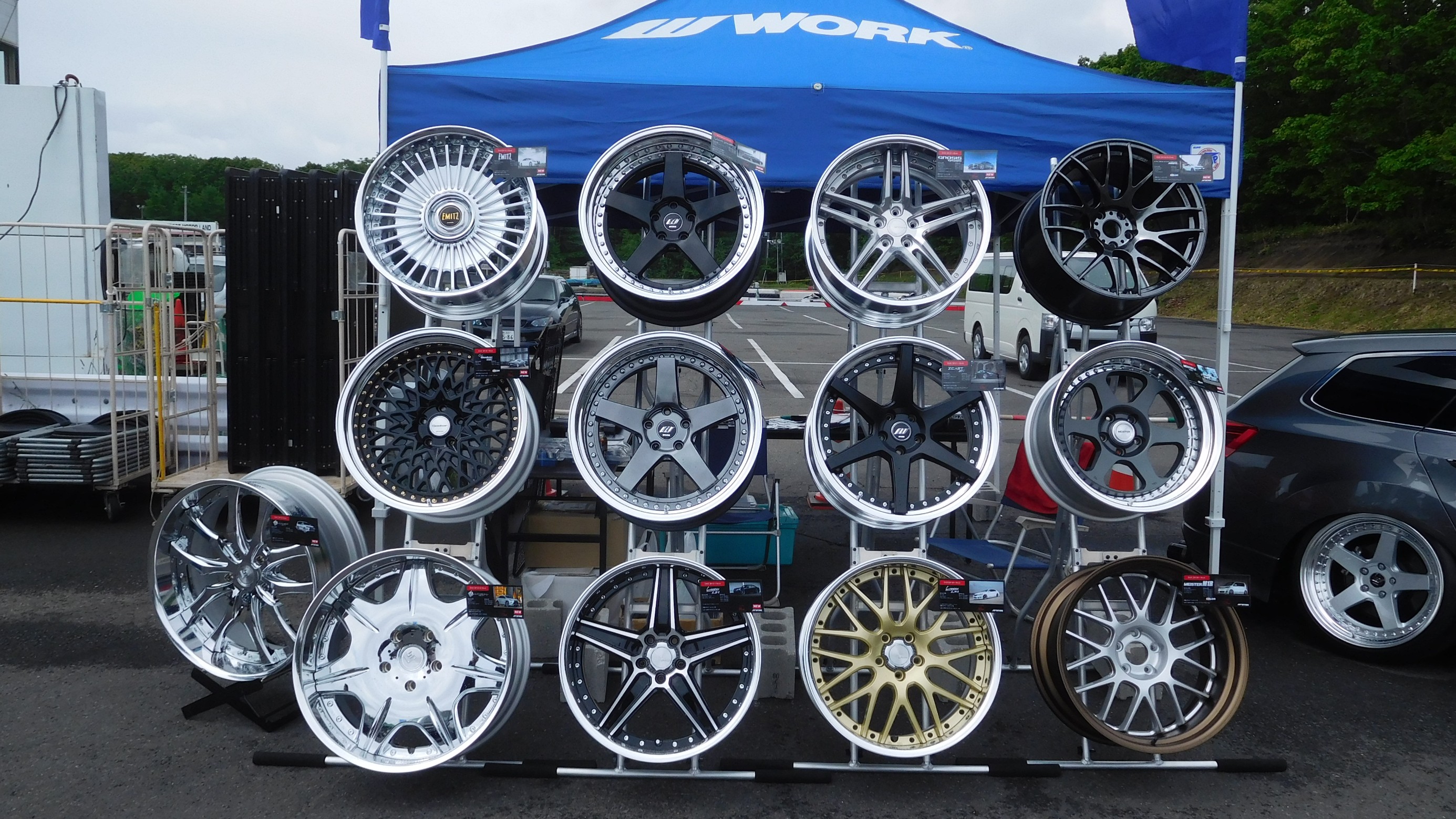 いよいよ今週末 6月17日＆18日は WORK + SSR + WEDS 3社 合同のホイール展示イベントを開催ですよ♪ | 足まわり ...