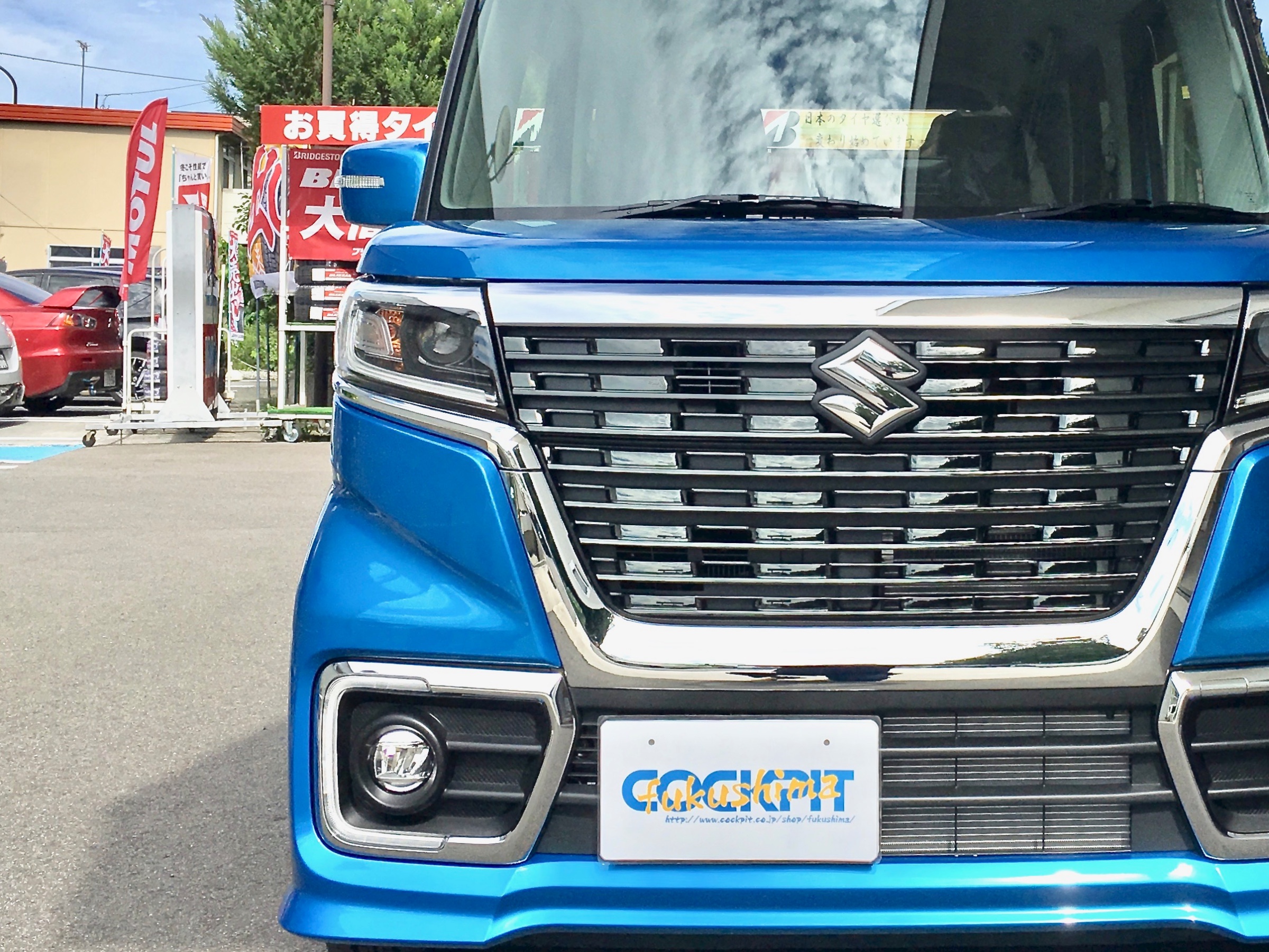 MK53S SUZUKI Spacia Custom ALPINE フローティングビッグX XF11Z インストール♪ | スズキ スペーシアカスタム AV・カーナビ・ドライブレコーダー ...