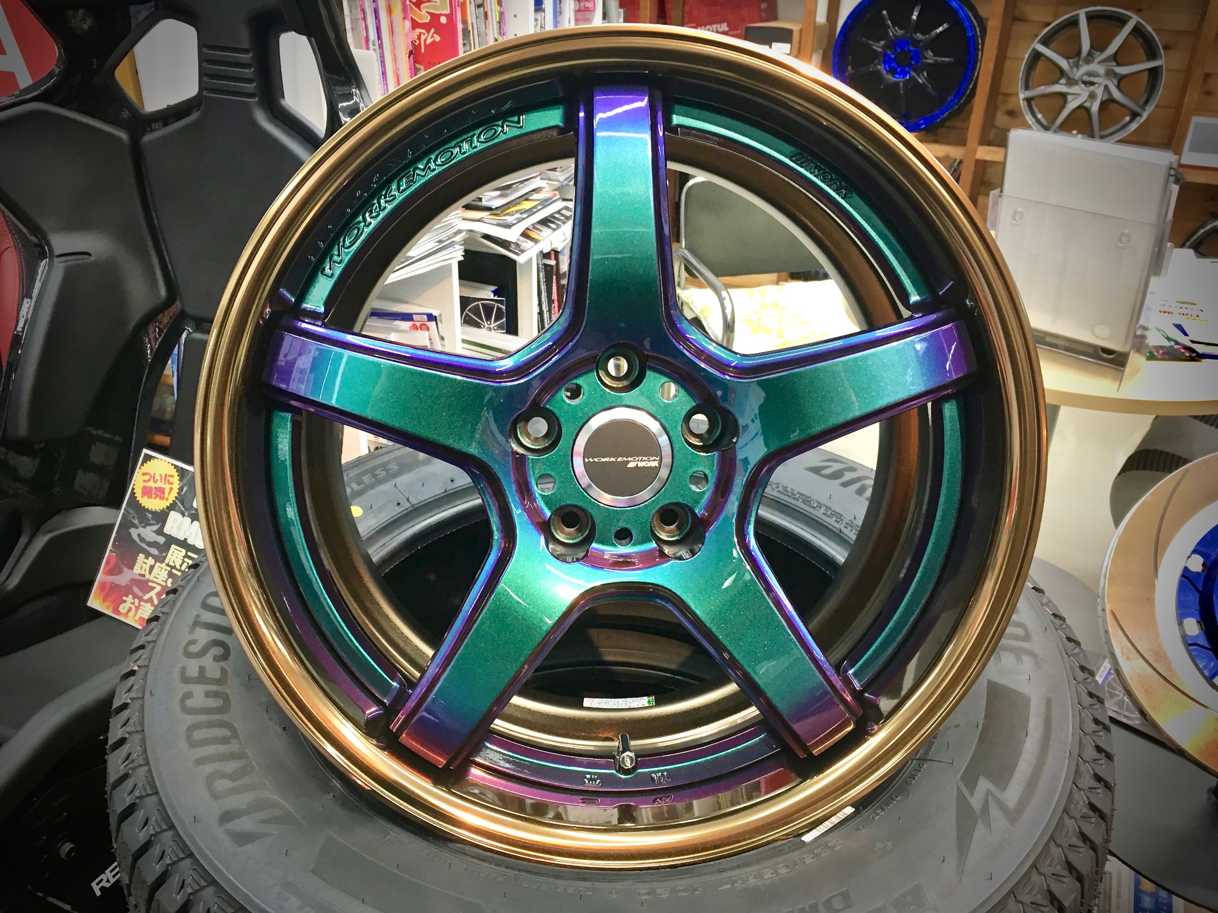 WORK EMOTION T5R 2P COLORism Clear - ASTERISM - | ☆メモらんだむ★ | コクピット 福島 ...