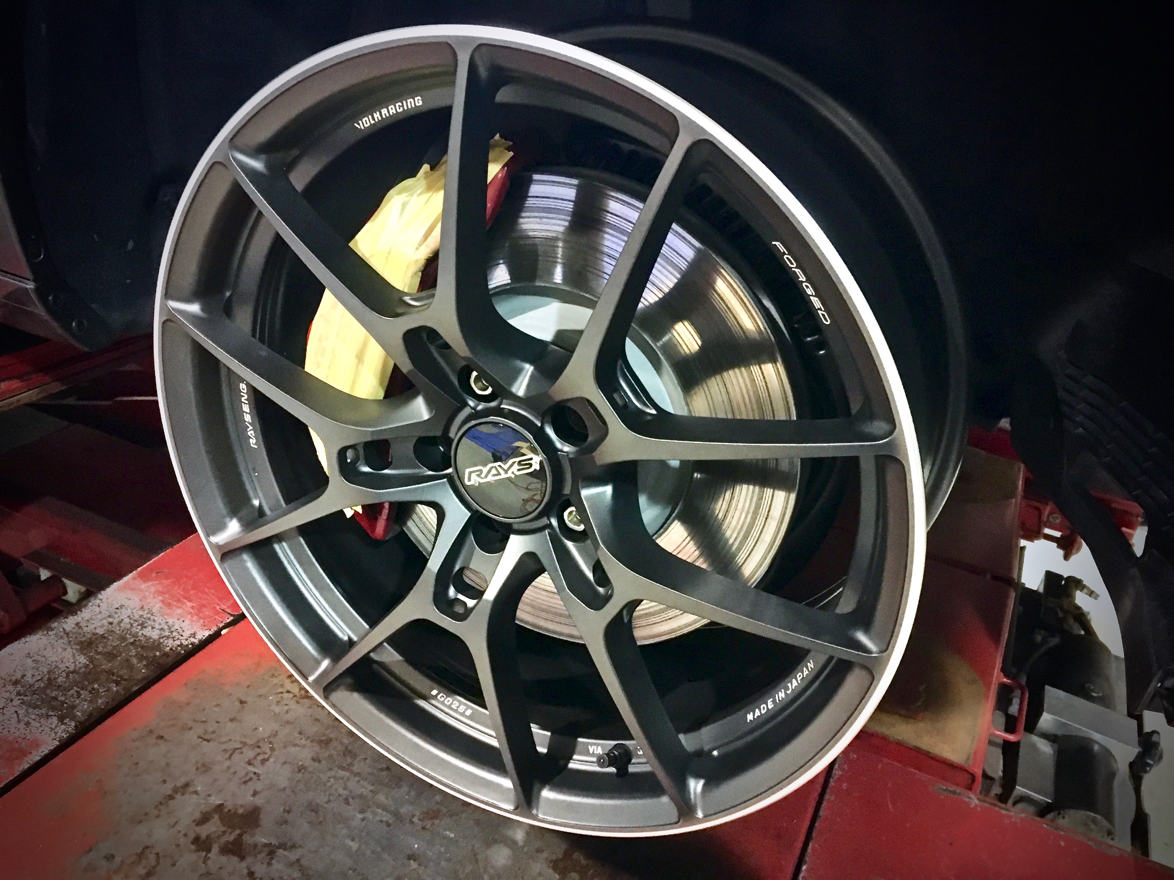 RAYS VOLK RACING FORGED WHEELs | ☆メモらんだむ★ | コクピット 福島 | 車のカスタマイズにかかわるスタッフより