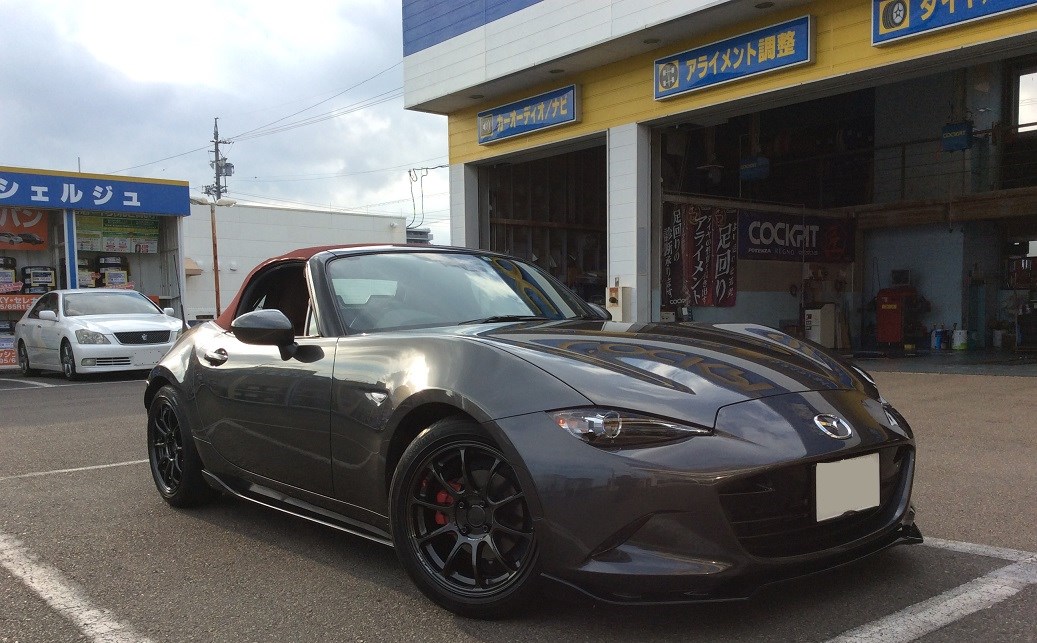 ☆NDロードスターにRAYS VOLK RACING ZE40装着♪☆ | マツダ ロードスター ホイール ホイール > 4輪トータルアライメント測定・調整 | スタッフBlog ...