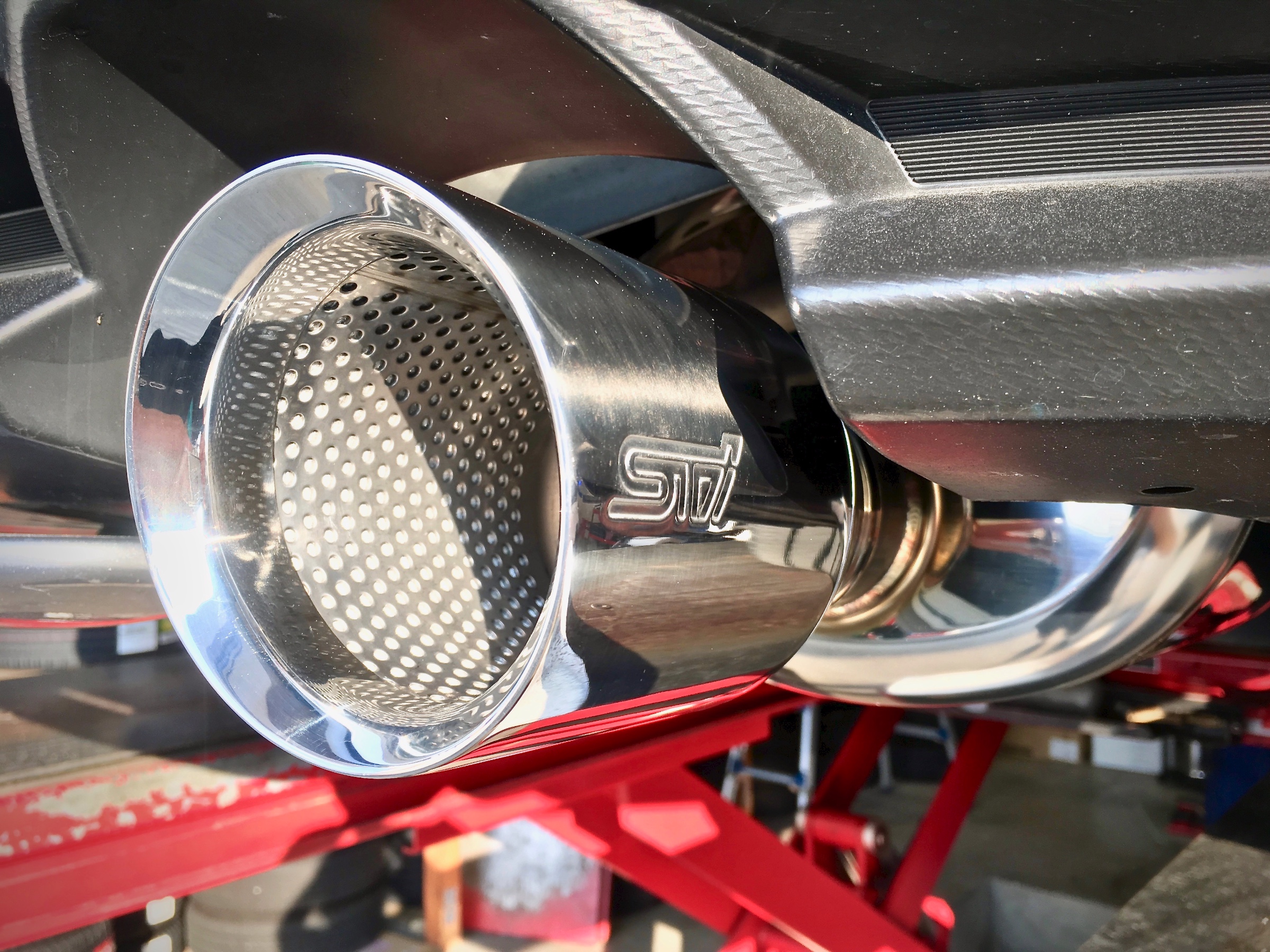 STI PERFORMANCE MUFFLER EXH KIT | ☆メモらんだむ★ | コクピット 福島 | 車のカスタマイズにかかわるスタッフより