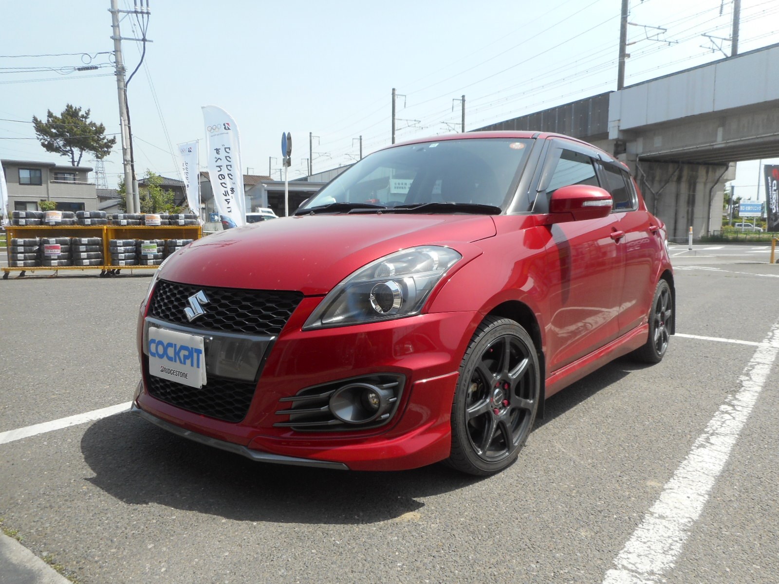 スイフト ZC32 スプリング交換 | スズキ スイフト スポーツ 足まわり（サスペンション・ブレーキ） | カスタマイズ別ショーケース ...