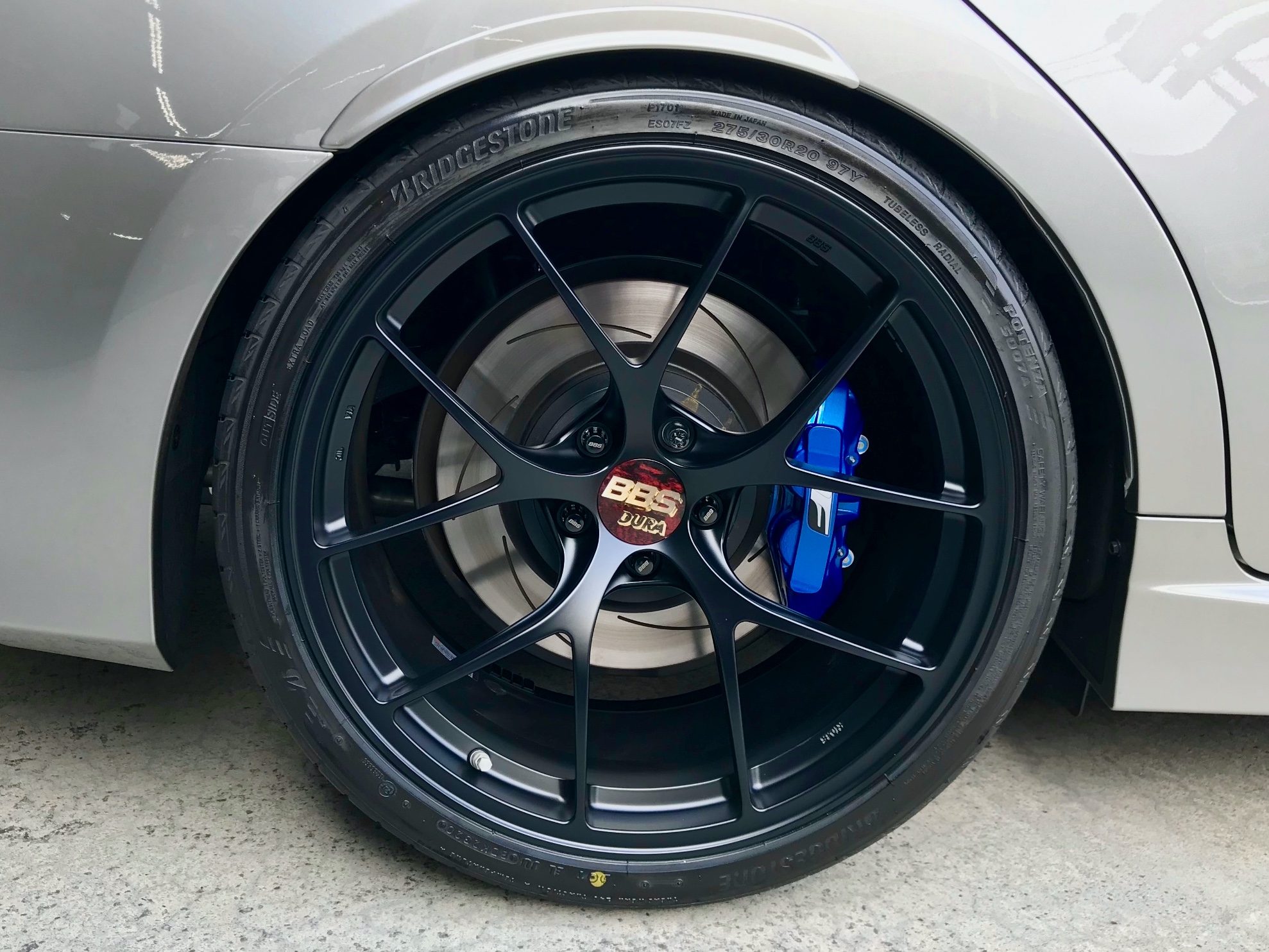 LEXUS GS FにBBS RI-D（マットブラック）をチョイス | オーナーズカーインデックス | カスタマイズカー紹介 | コクピット 相模原 | お客さまの車高調、ドレスアップ ...
